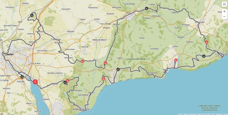 The East Devon Trail – UK GRAVEL COLLECTIVE
