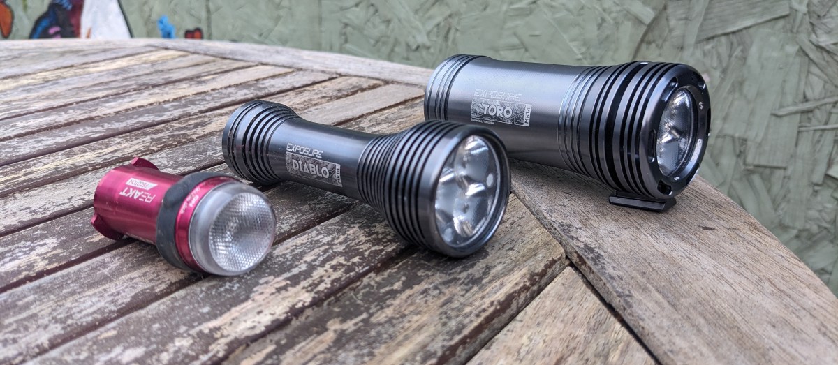 Exposure lights, Toro, Diablo and Boost R review – UK GRAVEL COLLECTIVE